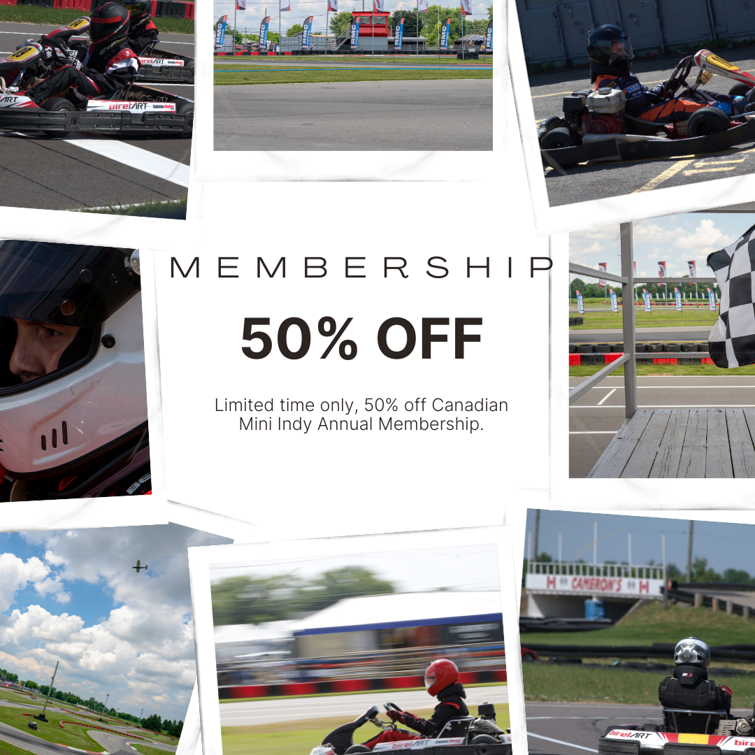 Canadian Mini Indy – Arrive & Drive Membership - Hamilton Karting Complex